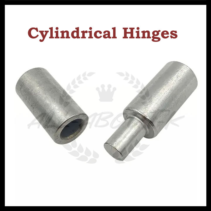 Cylindrical Hinges Iron Tube Shaft Door Hinges | Lazada PH