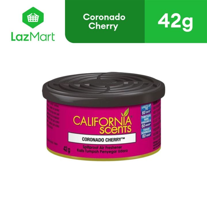 California Scents Spill Proof Can Coronado Cherry 42g | Lazada PH