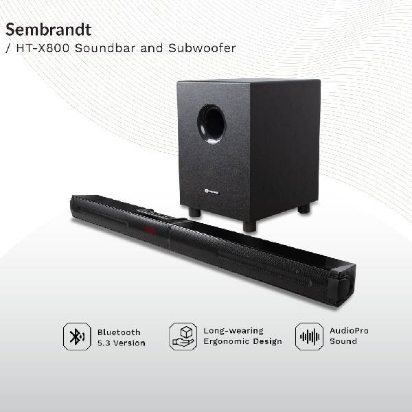 Sembrandt HT-X800 Soundbar with Subwoofer | Lazada PH