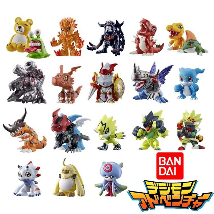 Bandai Digimon Adventure Action Figure Dolls Kawaii Classic Agumon ...
