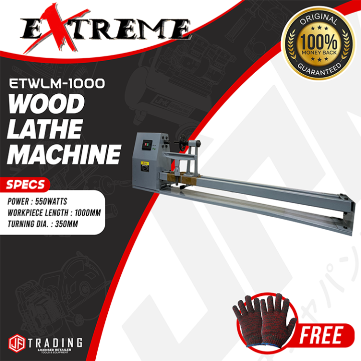 EXTREME WOOD LATHE MACHINE ETWLM-1000 HIGH QUALITY AND WITH FREEBIES ♦ ...