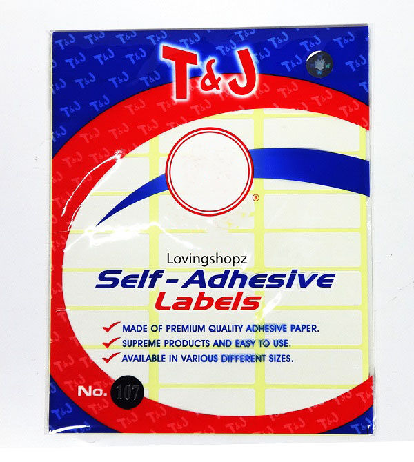 Label Tom & Jerry No.107 Putih, Label Tom and Jerry No.107 Putih ...