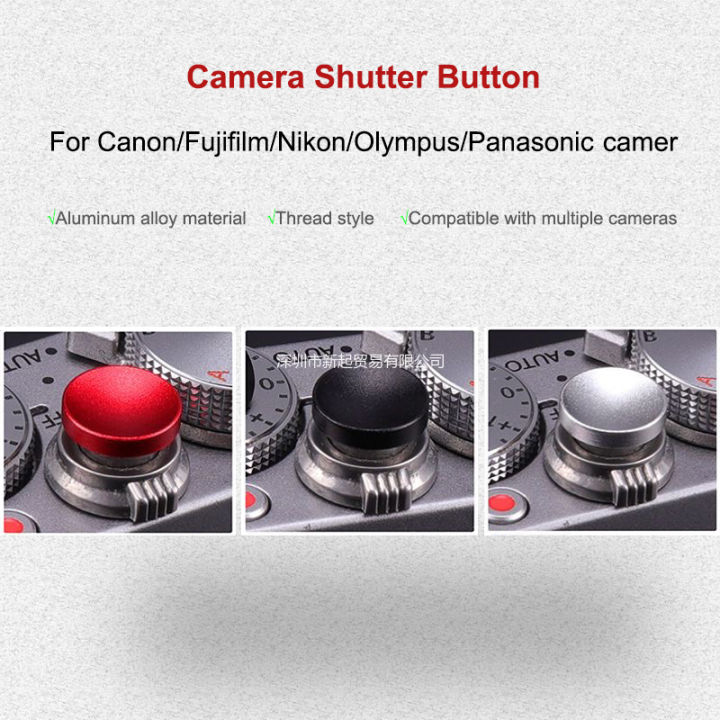 Concave Shutter Button for Nikon Z6III, Canon R5 II, Fuji XM5 X100VI XT30II XT50 Camera with ...