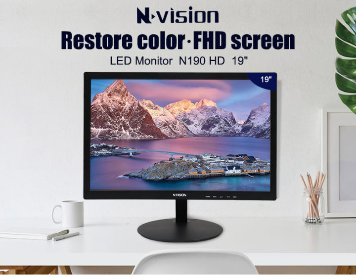 Nvision 19.0" N190HD 60hz 1440x900 LED monitor/NVISION LED MOUNTABLE ...