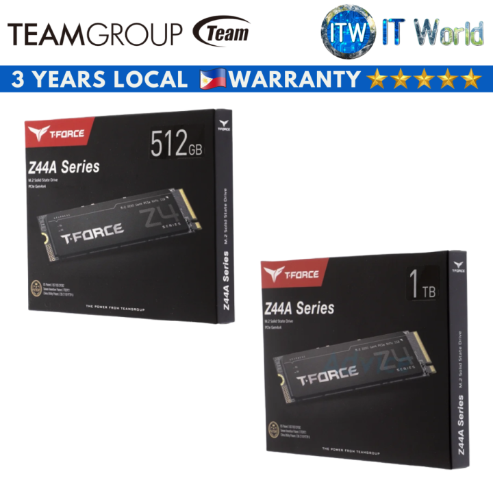 Teamgroup Z44A5 PCIe Gen.4x4 M.2 NVMe 1.4 SSD (512GB | 1TB) | Lazada PH