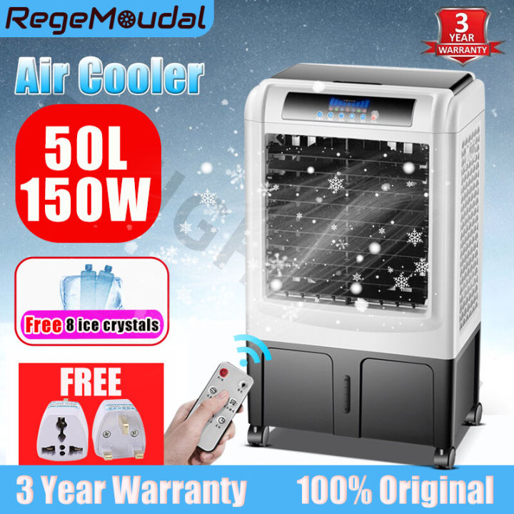 【5 Years Warranty】🔥Best Seller Air Cooler With Remote Control 20L/50L ...