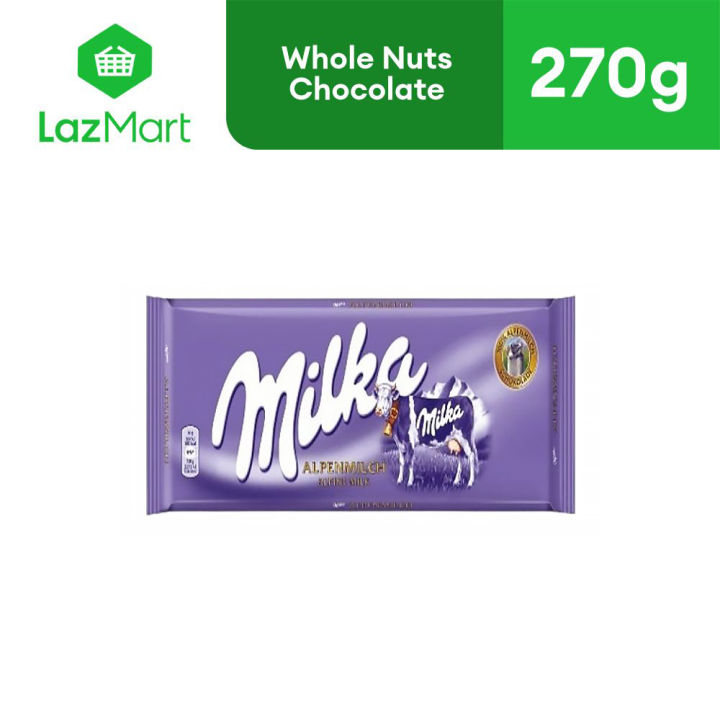 Milka Whole Nuts 270G 270g | Lazada PH