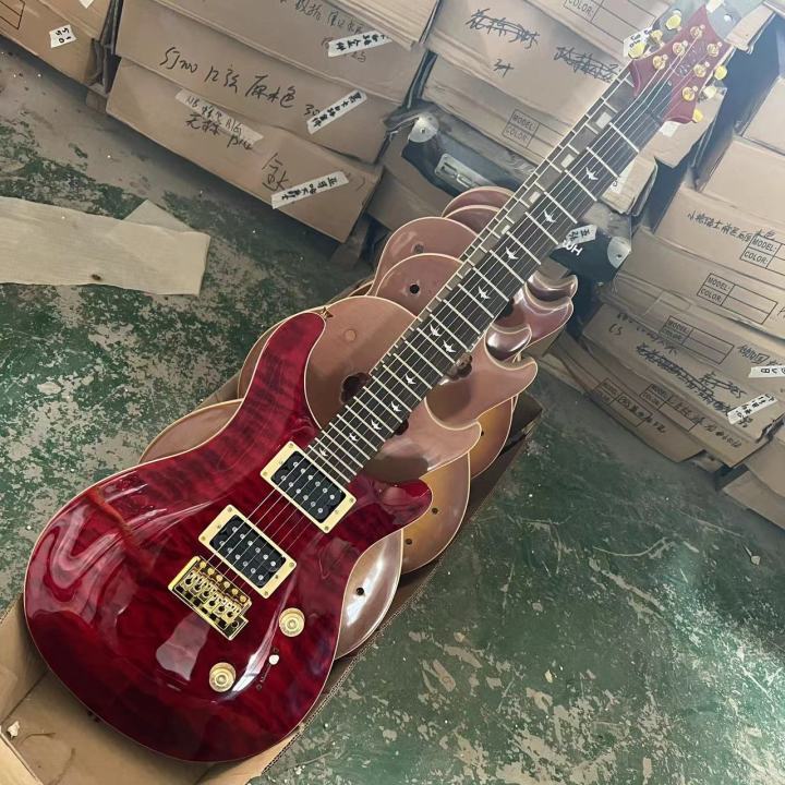 PRS Paul Reed Smith 25th Anniversary ME II Fire Red Flame Maple Top ...