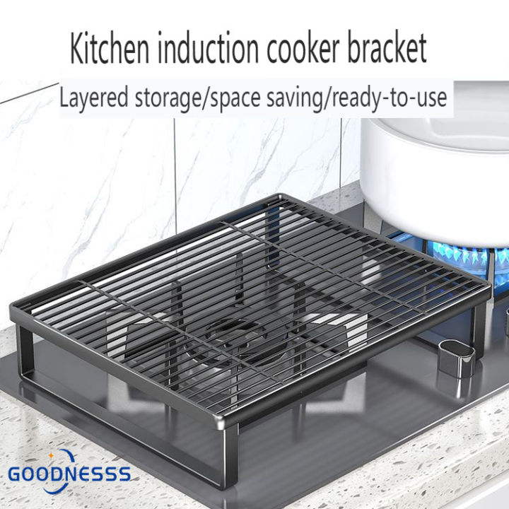 Kitchen Stove Top Cover Gas Stove Protective Cover Bracket for Rice ...