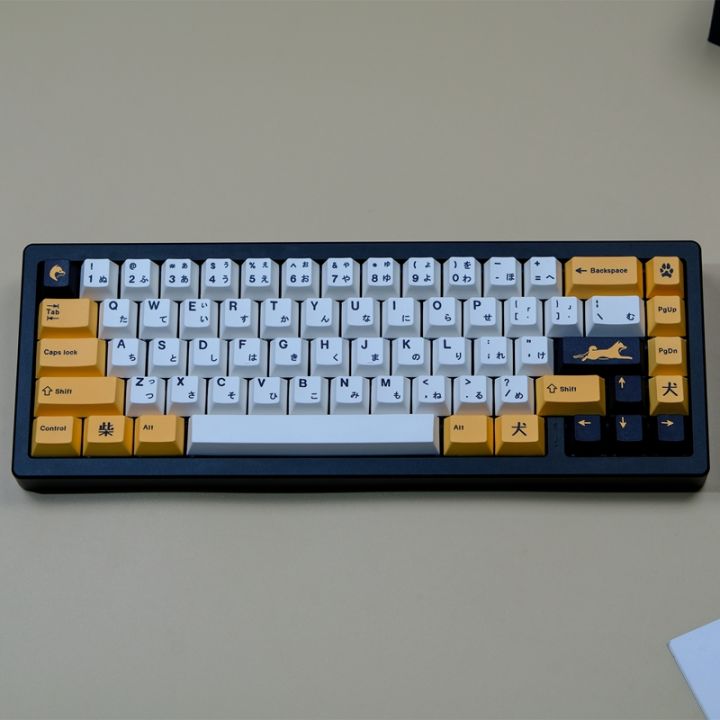 【Keycap Only】Clone GMK Mika Keycap Doge Key cap 129 Keys Cherry Profile ...