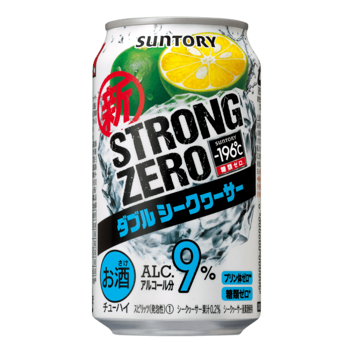 Suntory Strong Zero Lime Shekwasha Beer 350mL | Lazada PH