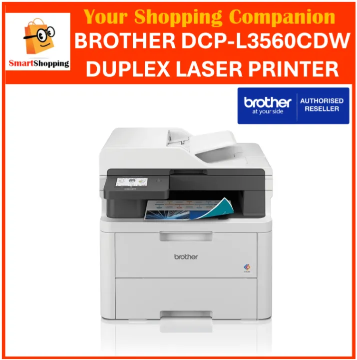 Brother DCP-L3560CDW DCP L3560DW L3560 DW 3-in-1 Compact Colour Laser ...