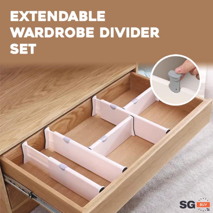 Extendable Drawer Divider Drawer Organizer Drawer Organiser Drawer ...