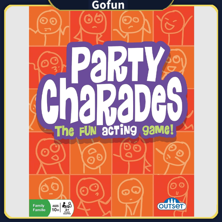 Party Charades The Fun Acting Board Game For Family Party Game | Lazada ...