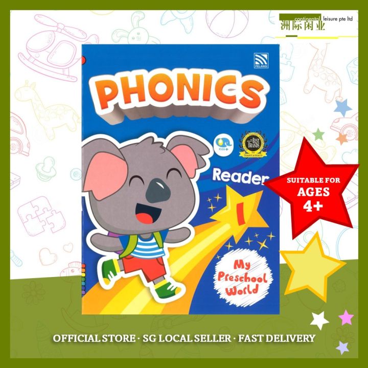 My Preschool World Phonics Reader 1 | Lazada Singapore