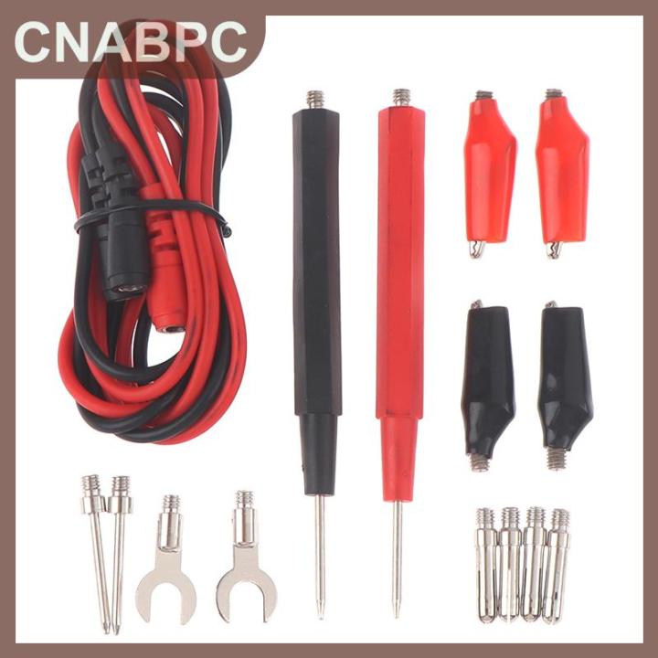CNABPC 16 in 1 Digital Multimeter Test Leads Probes Volt Meter Cable ...