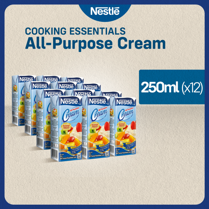 NESTLÉ All-Purpose Cream 250ml - Pack of 12 | Lazada PH