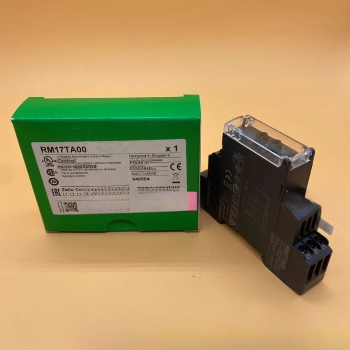 Schneider RM17TA00 0.1-10s Control Relay Phase Sequence and Phase Loss ...
