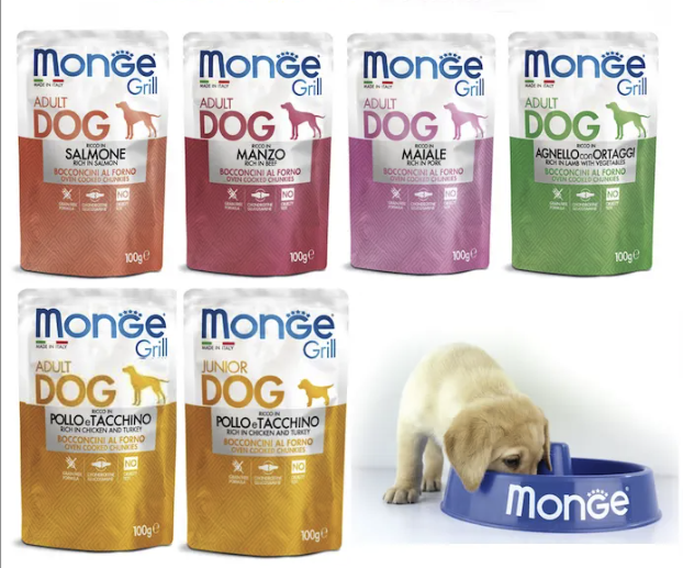 Monge Grill in Pouch for Dogs (100g) | Lazada PH