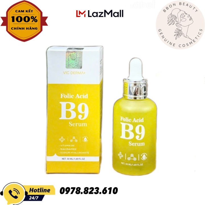 Serum B9 Vic Derma Phục Hồi, Làm Dịu Da, Chống Kích Ứng 50ml - BBon ...