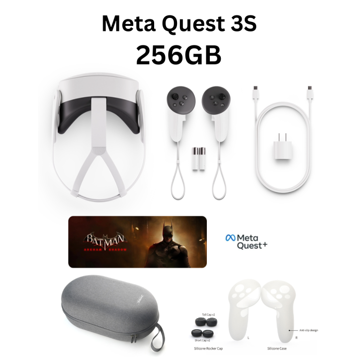 Meta Quest 3/3S Virtual Reality Headset / PC-Powered VR Gaming Headset ...