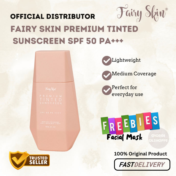 Fairy Skin Premium Tinted Sunscreen Original | Lazada PH