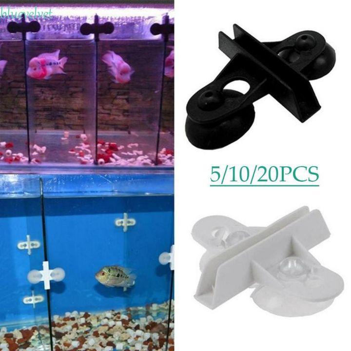 5/10/20PCS Partition Plastic Suction Cup Fish Tank Isolation Clip ...