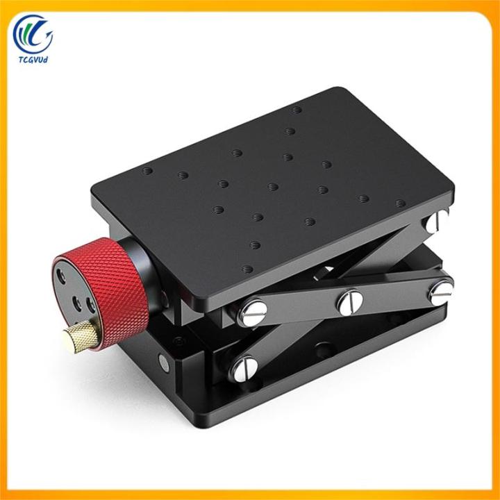 Aluminum Alloy Precise Manual Lift Platform Lab Jack Elevator Scissor ...