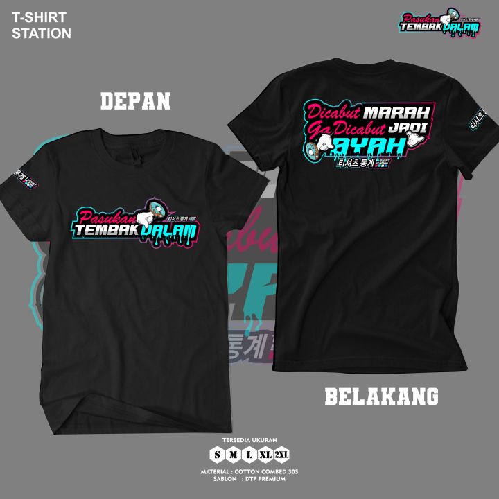 KAOS PASUKAN TEMBAK DALAM | Lazada Indonesia KAOS PASUKAN TEMBAK DALAM | Lazada Indonesia