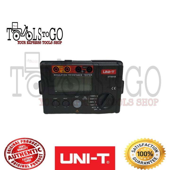 UNI-T UT501A 1000V Insulation Earth Ground Resistance Meter | Lazada PH