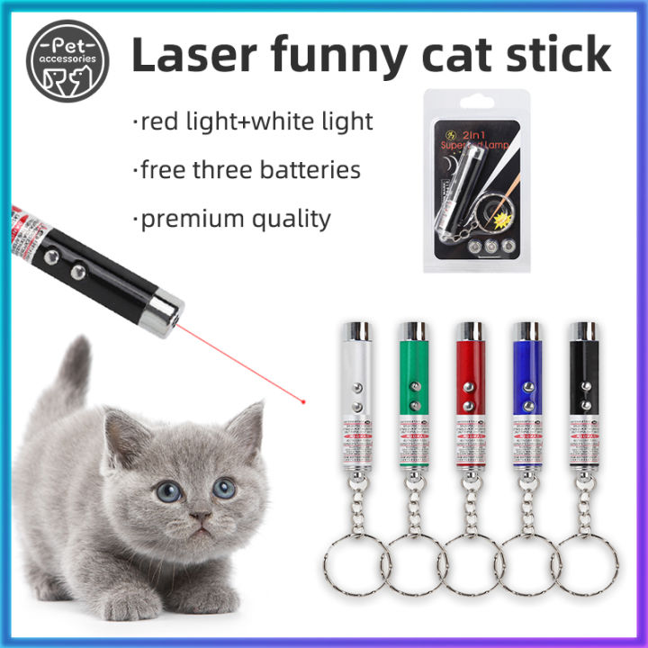 Cat laser funny stick cat teaser interactive red laser pointer | Lazada PH