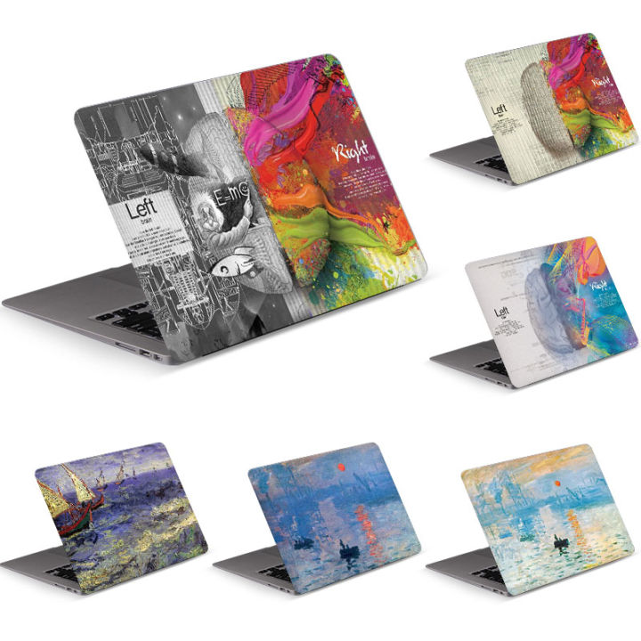 Laptop Notebook Skin Sticker Oil Painting Cover Art Decal 13.3" 14" 15. ...