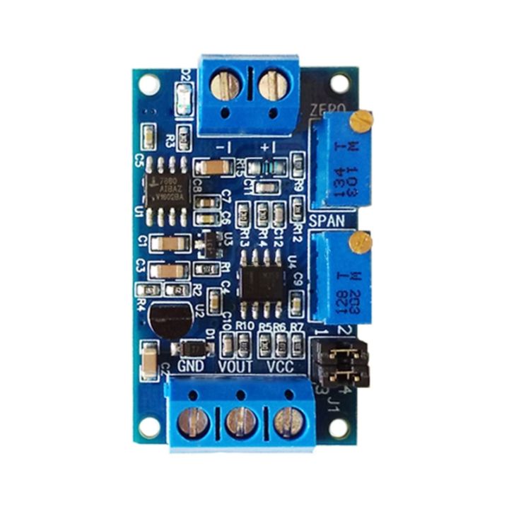 Current To Voltage Module 0/4-20mA To 0-3.3V 5V 10V Voltage Transmitter ...