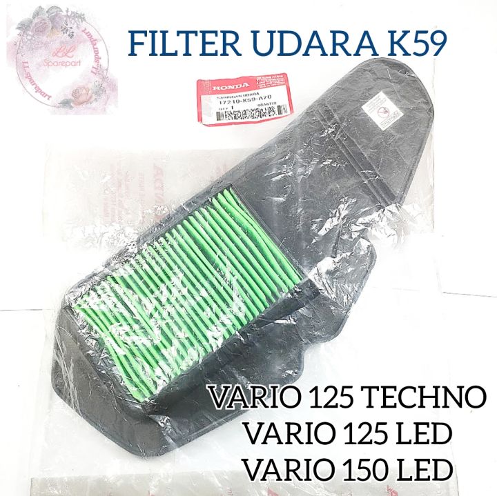 FILTER UDARA SARINGAN UDARA HONDA K59 KUALITAS ASLI ORIGINAL HONDA ...