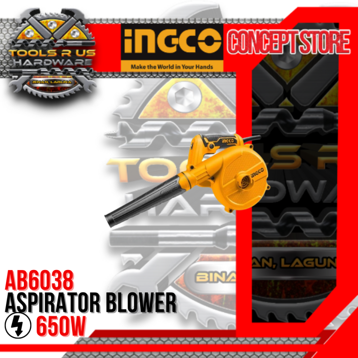 INGCO ASPIRATOR BLOWER 650W AB6038 | POWER TOOLS | INDUSTRIAL | BINAN ...