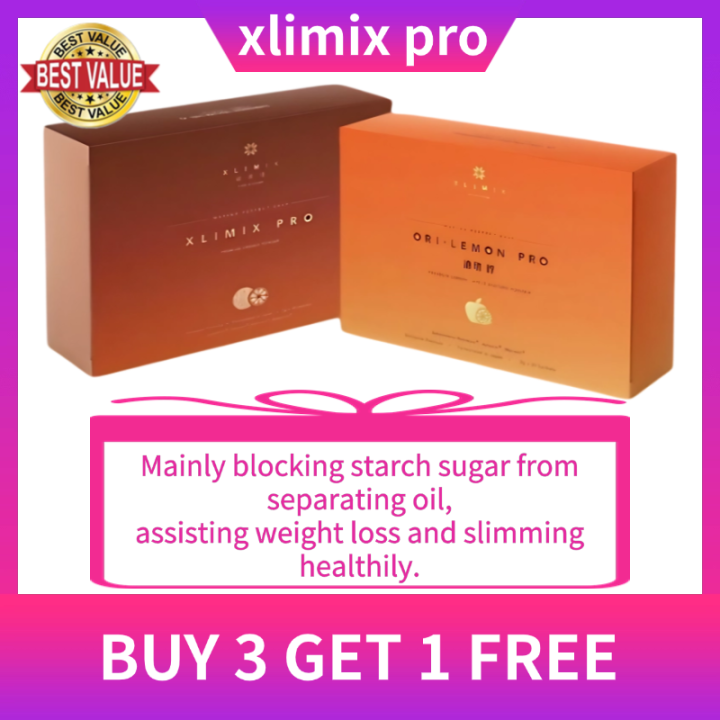 Buy 3 get 1—xlimix Pro Set | XLIMIX PRO + ORI - LEMON PRO | Starch ...