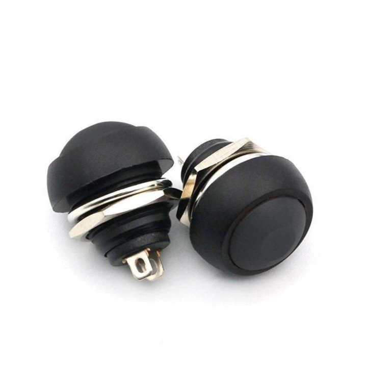1026 12mm Passing Light Switch Waterproof Momentary Push Button Switch ...