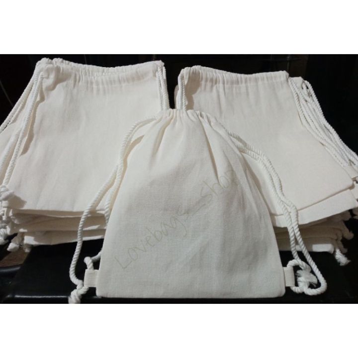 Plain Katsa Drawstring Bag Canvas Lazada Ph
