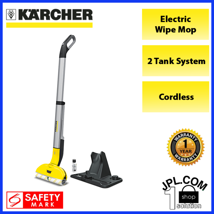 Karcher Electric Wiping Mop EWM 2 Electric Wipe Mop | Lazada Singapore