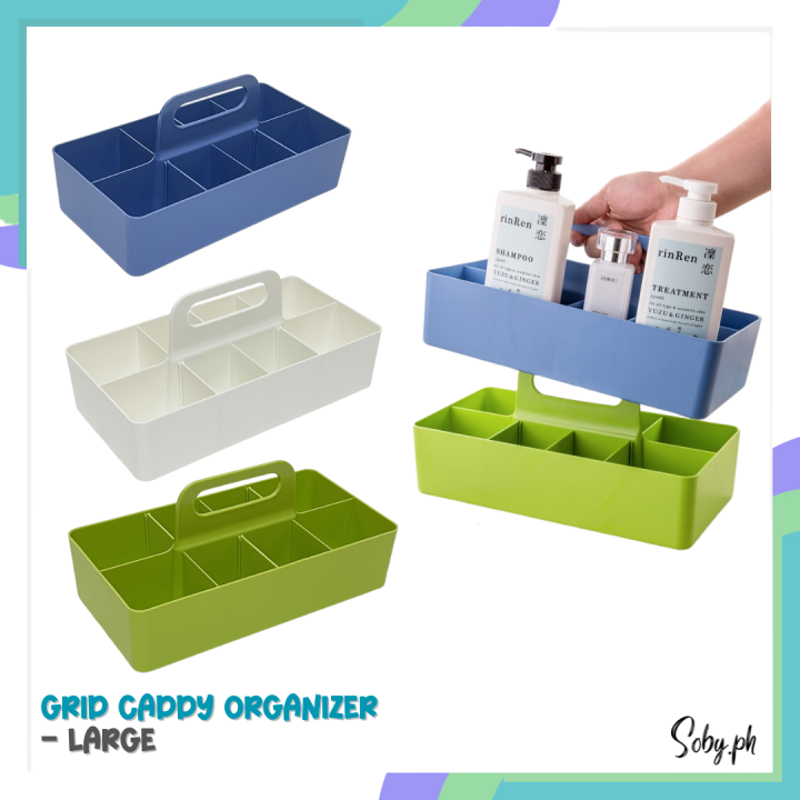SOBY PH - Multipurpose Adjustable Caddy Divided Basket Bin with Handle ...
