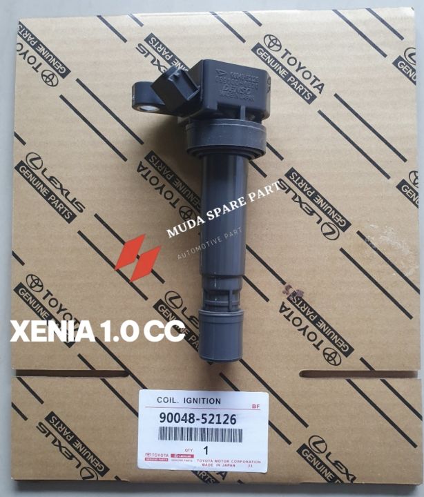 COIL KOIL IGNITION KUIL BUSI DENSO XENIA 1.0 1000 CC 90048-52126 PER ...