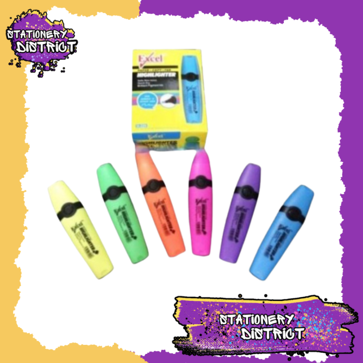 Excel Highlighter H-225 6 colors | Lazada PH