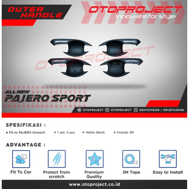 Otoproject - Outer Handle Premium V2 All New Pajero | Lazada Indonesia