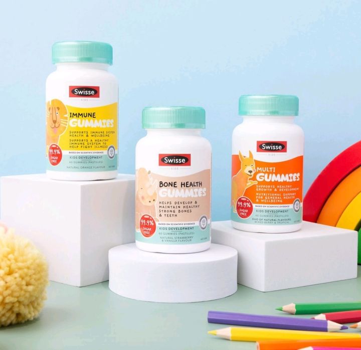SWISSE Kids Immune / Bone Health / Multi 60's Gummies | Lazada
