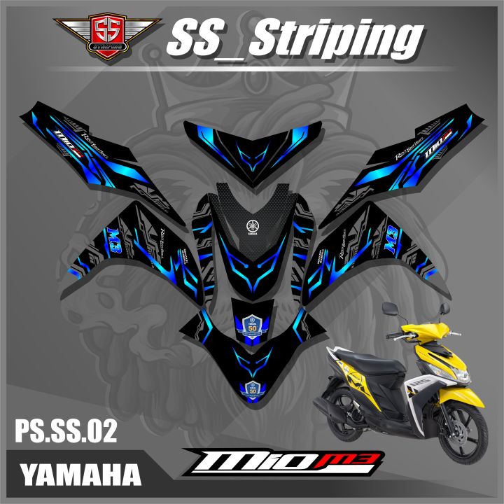 Decal Sticker Full Body MIO M3 - Stiker Full Body MIO M3. PS.SS.002 ...