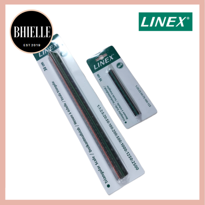 Linex Metric Triangular Scale Black Scales Aluminum (Scales from: 1:20 ... Linex Metric Triangular Scale Black Scales Aluminum (Scales from: 1:20 ...