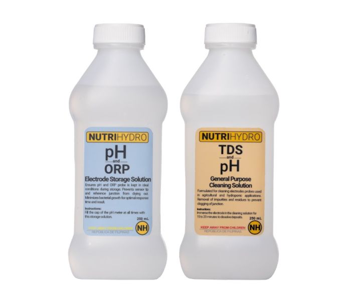 NutriHydro pH, TDS, and ORP Cleaning and Storage Solutions | Lazada PH