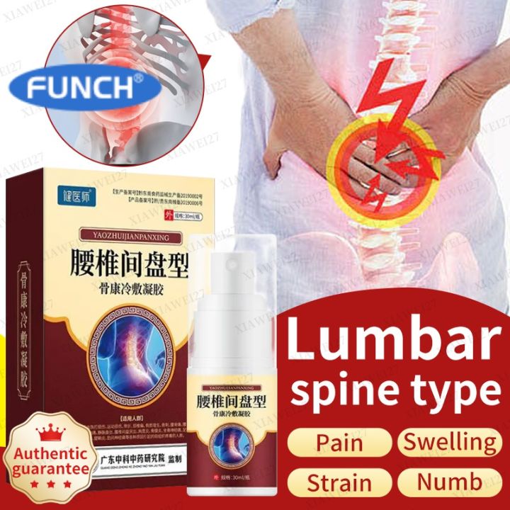 Lumbar Part-Type Cold Compress Gel Lumbar Spray Lumbar Soreness Pain ...