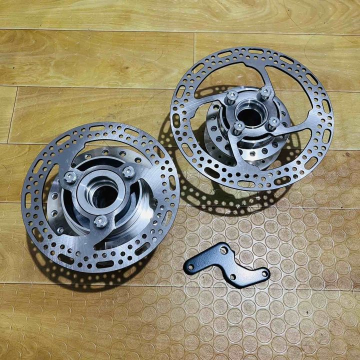 Hub Set with Bearing & Spacer + Disc/Bracket ( FREE BOLTS ) for Raider ...