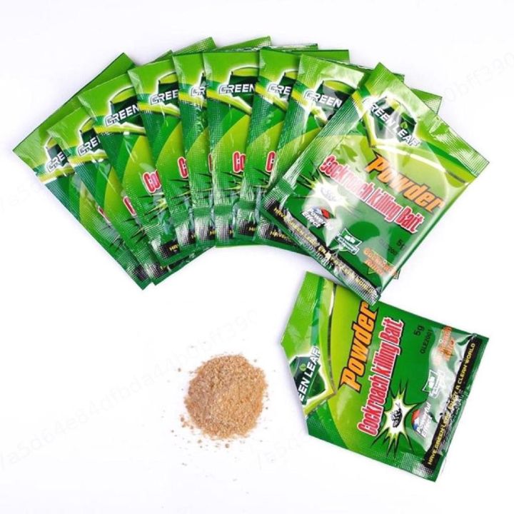 Effective Green Leaf Powder Cockroach Killing Bait pests, insect and ...